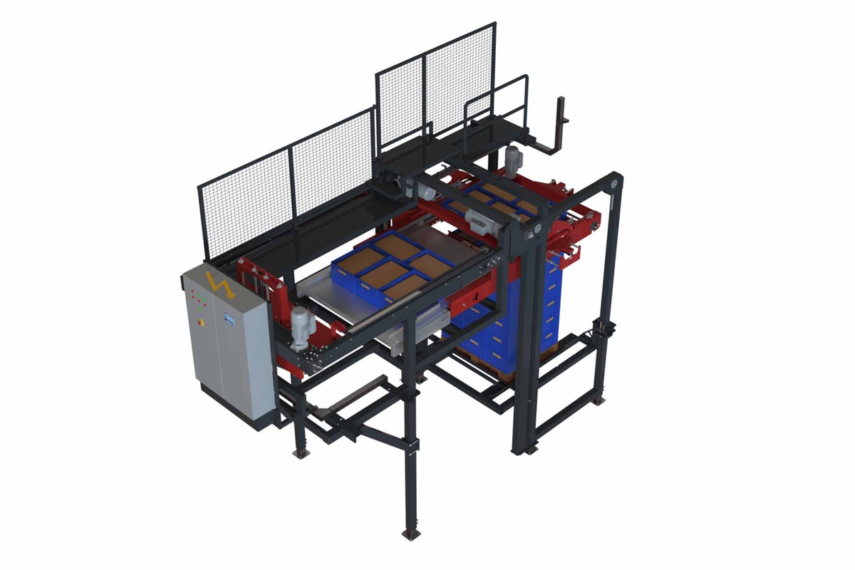 Burg - Top Load Palletiser | Wyma Solutions